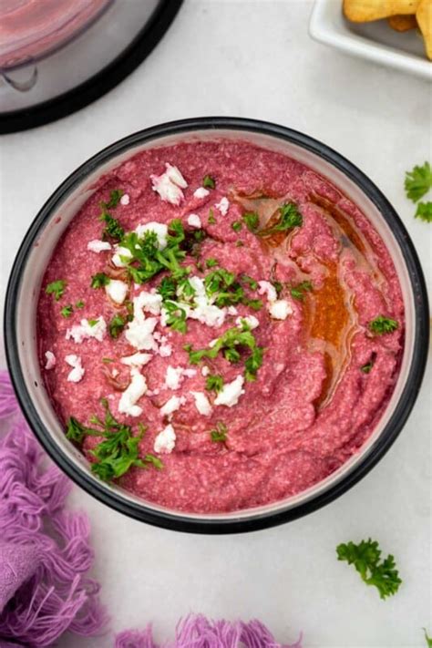 3 Ingredient Beetroot Dip Scrummy Lane