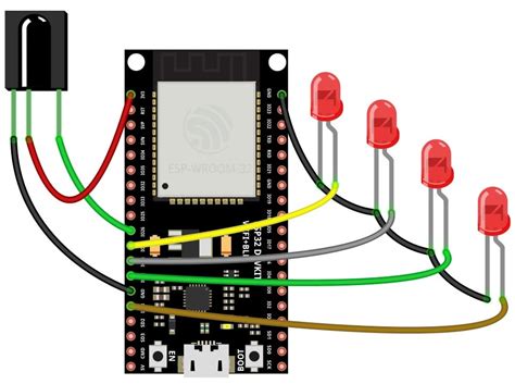 esp32 and ir remote interface