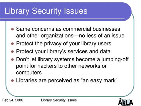Ppt Library Security Issues Powerpoint Presentation Free Download