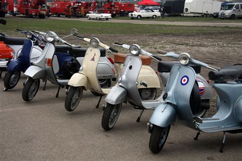 Row Of Vespas Front Side By Lequel64 On Deviantart