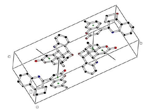 The Molecular Interaction Showing The Weak ππ Interactions And