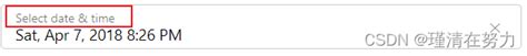 vue ctk date time picker CSDN博客