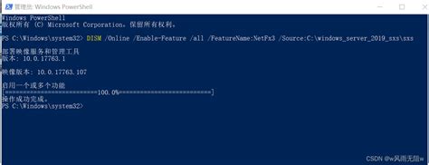 Windows Server 2019 安装net Framework 35失败，提示： 安装一个或多个角色、角色服务或功能失败” 解决方案