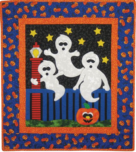 Ghosts On A Post Pattern The Whimsical Workshop Llc