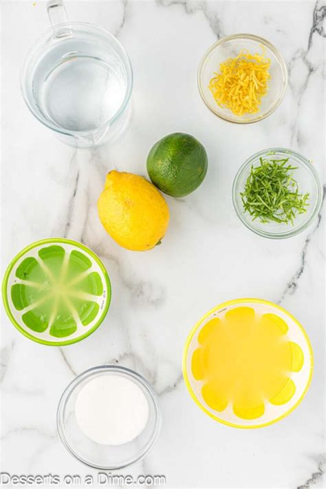 Lemon Lime Popsicles Recipe