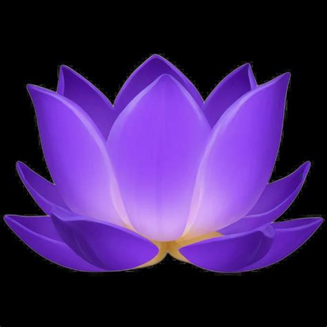 Purple Lotus Flower Emoji Ai Emoji Generator