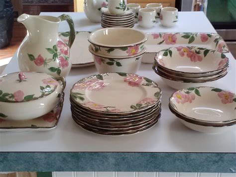 Living From Glory To Glory My Franciscan Rose Pattern Dinnerware