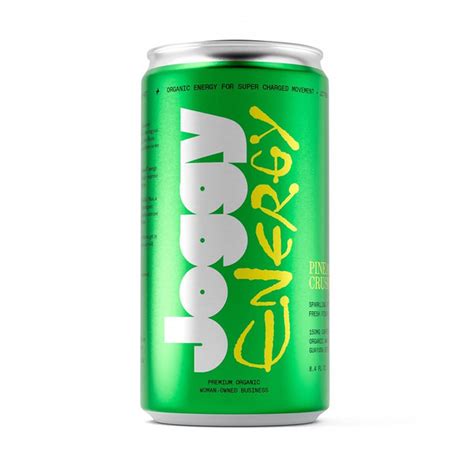 Joggy Energy Pineapple Crush Sparkling Energy Drink 84 Fl Oz