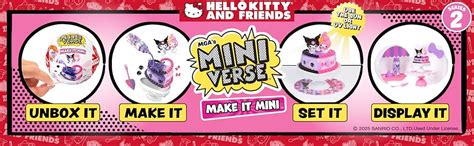 Mgas Miniverse Make It Mini Hello Kitty And Friends Series