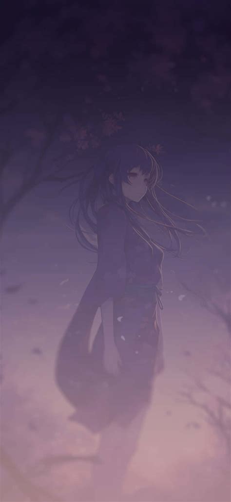 100 Purple Anime Girl Wallpapers