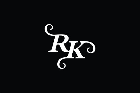 New Rk Logo Design Pixellab Tutorial On A 3d Wall Office Mockuprk
