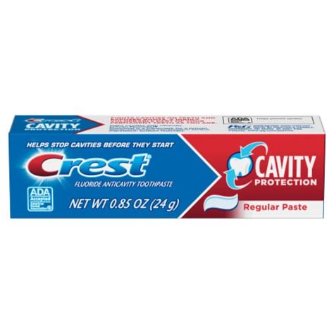Crest Cavity Protection Regular Toothpaste 085 Oz King Soopers