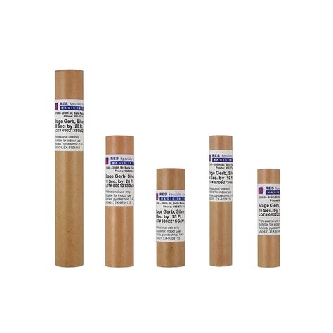 14 Sec Silver Stage Gerb Pyro Special Effects