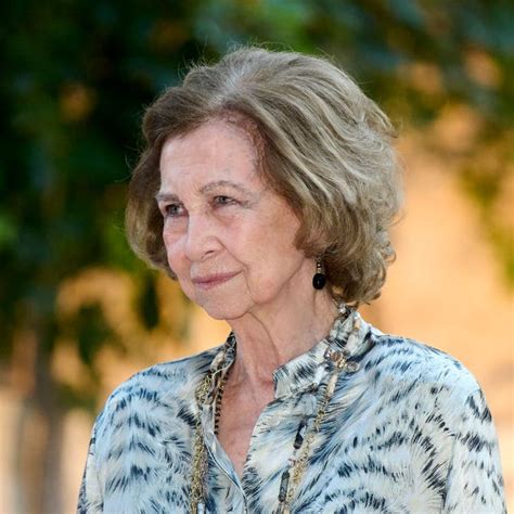 Queen Sofía Is Hospitalized But Her Son King Felipe Says She Is Very Well
