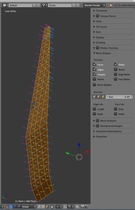 How To Unify Face And Vertex Normals Blender Stack Exchange
