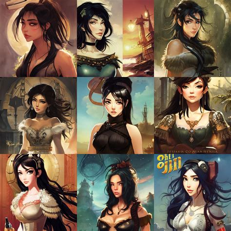 Comparing Of The Effect Of Samplers And Negative Prompts On Artistic Styles For Sd 2 1 And Sd 1