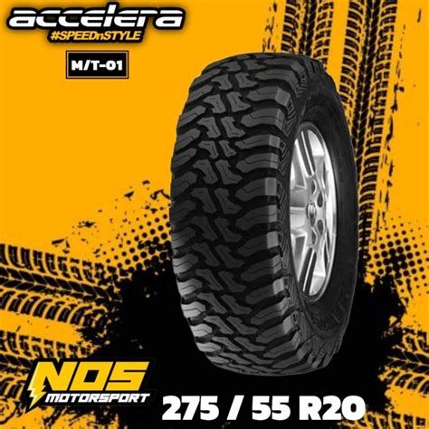 Jual Ban Mobil Mt R20 275 55 Accelera M T 01 Ban Offroad Ring 20 275 55 Nik Baru Shopee