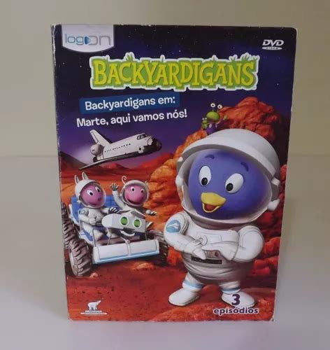 Dvd Backyardigans Marte Aqui Vamos Nós Mercadolivre