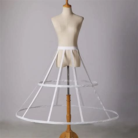 5 Hoop Crinoline Underskirt Victorian Bustle Cage Skirt 5 Hoop