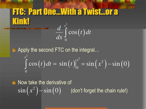 Ppt The Fundamental Theorem Of Calculus Powerpoint Presentation Free