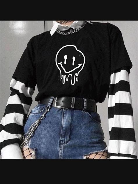 ست 💞 E Girl Clothes E Girl Shirt E Girl Trend
