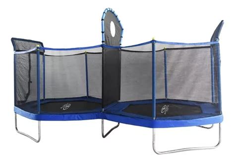 Trampolin Doble 2 En 1 Brinca Brinca 7 Pies 385cm Enviog Color De