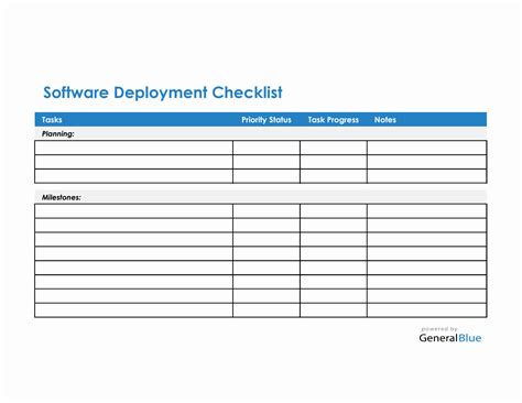 Free Excel Checklist Templates