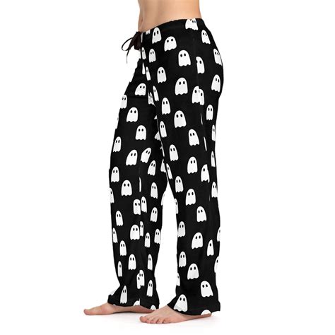 Ghost Pj Pants Halloween Pajama Pants Womens Ghost Pjs Cute Pj Pants