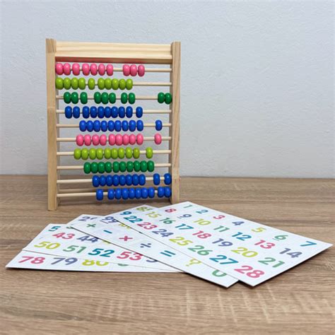 10 Arithmetic Frame Abacus Toy Space