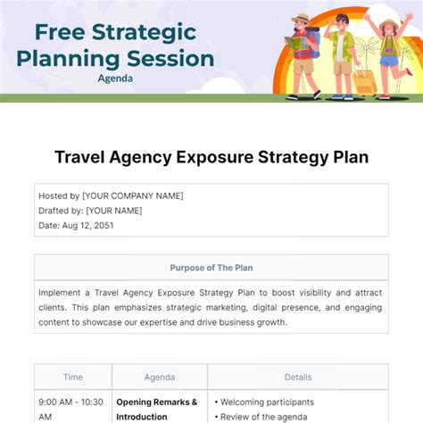 Free Strategic Planning Session Agenda Template To Edit Online