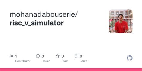 Github Mohanadabouserieriscvsimulator