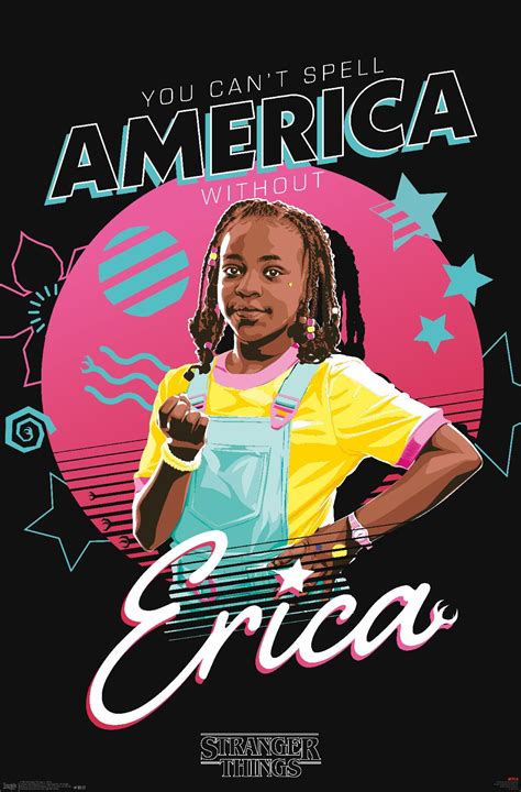 Netflix Stranger Things Season 3 Erica Wall Poster 14725 X 22375