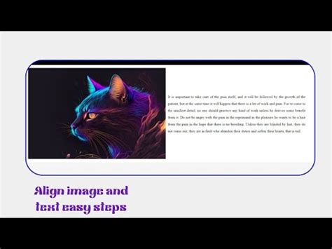 Align Image And Text Side By Side Responsively Using Html And CSS YouTube