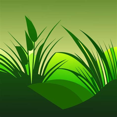 Premium Vector Simple Grass Background Vector Illustration