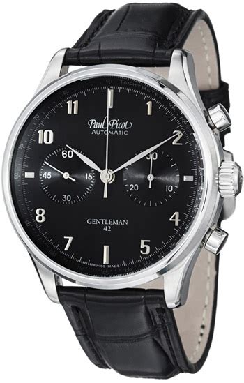 Paul Picot Gentleman Chronodate Mens Watch Model P705620381l00
