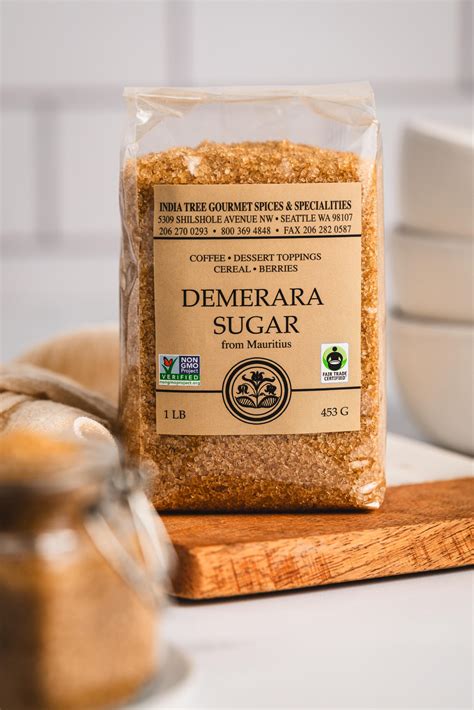 India Tree Raw Cane Sugar Crunchy Demerara From Mauritius