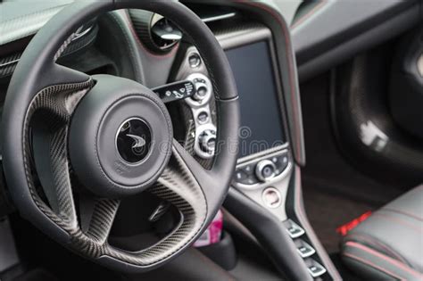 Mclaren Supercar Interior Editorial Stock Image Image Of Florida
