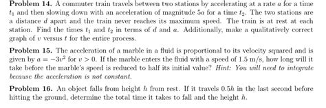 Solved If The Average Velocity Of An Object Is Zero In Some Chegg