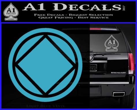 Na Narcotics Anonymous Circle D7 Decal Sticker A1 Decals