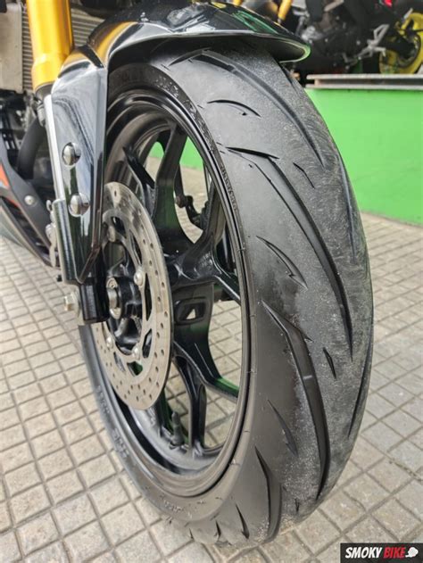 มอเตอร์ไซค์มือสอง M Slaz สีดำ วิ่ง 3500 โล รถปลายปี 2019 รถสวยสภาพด