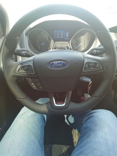 Руль фф3 ST рестайц — Ford Focus Hatchback III, 2 л, 2013 года | тюнинг ...