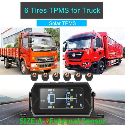 Sizea B Tpms 6 Wheel Light Truck Tire Pressure Monitor Tire Pressure