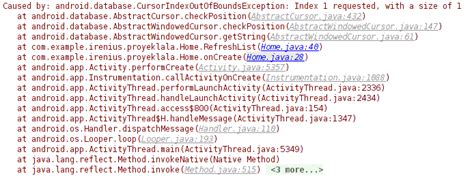 Java How To Solve Error Androiddatabase