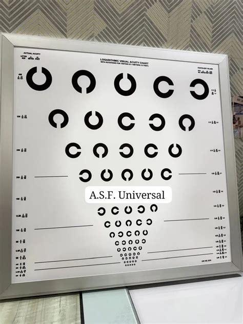 Alphabets Asf Logmar Led English Chart Metal At ₹ 5800 Piece In New Delhi Id 2855201050391