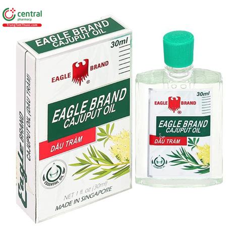 Dầu Tràm Eagle Brand Cajuput Oil 30ml Làm ấm Cơ Thể Hỗ Trợ Giảm Cảm Cúm