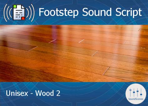 Second Life Marketplace Footstep Script Unisex Wood 2 Single