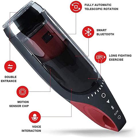 Automatic Thrusting Telescopic Rotation Male Masturbator Cup Bluetooth Control Vibrator