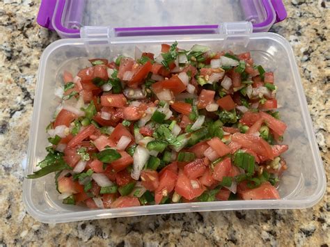Pretty Pico For This Time Of Year Standard Recipe R Salsasnobs