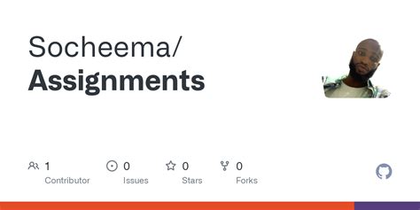 Github Socheemaassignments