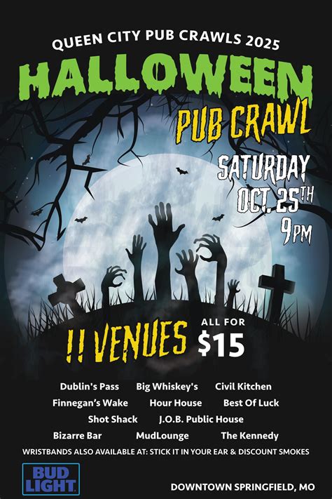 Queen City Springfield Pub Crawls